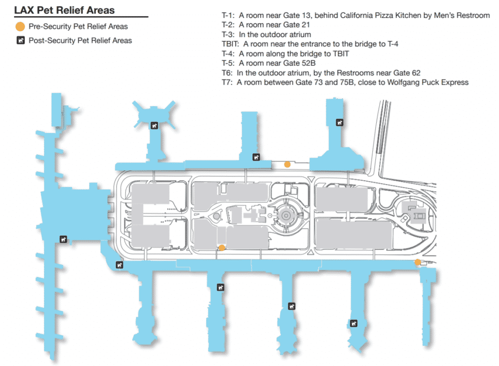 Pet Relief Areas in the Top 10 US Airports - Pets Report